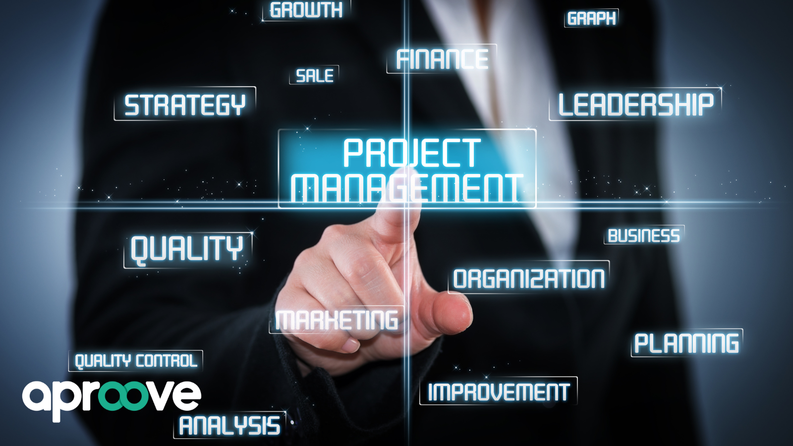 Marketing project management tool interface